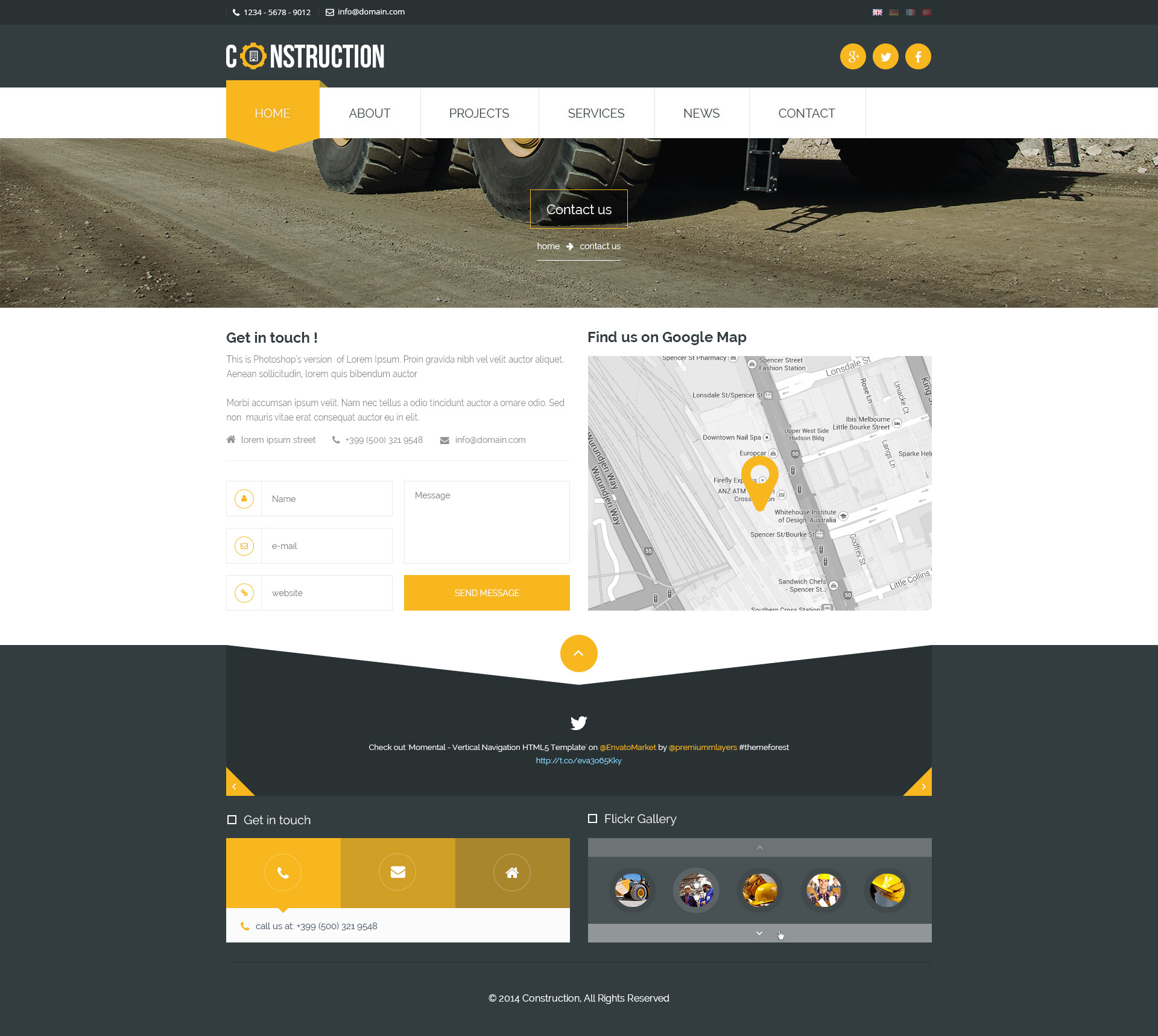 Construction - Industrial HTML5 Template by PremiumLayers | ThemeForest